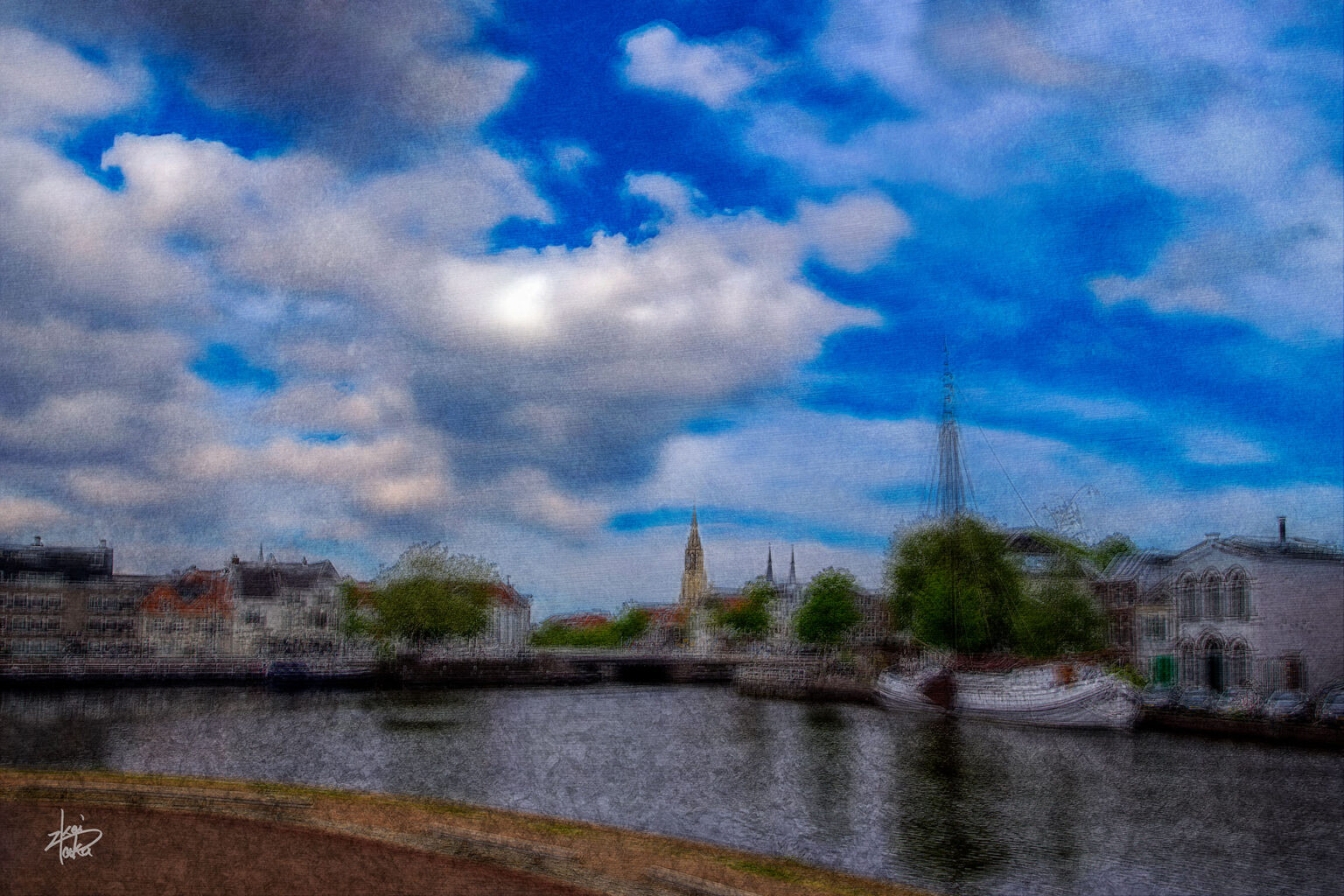 フェルメールの名作「デルフトの眺望」の本物を観てモデル地へ | Zkeigallery